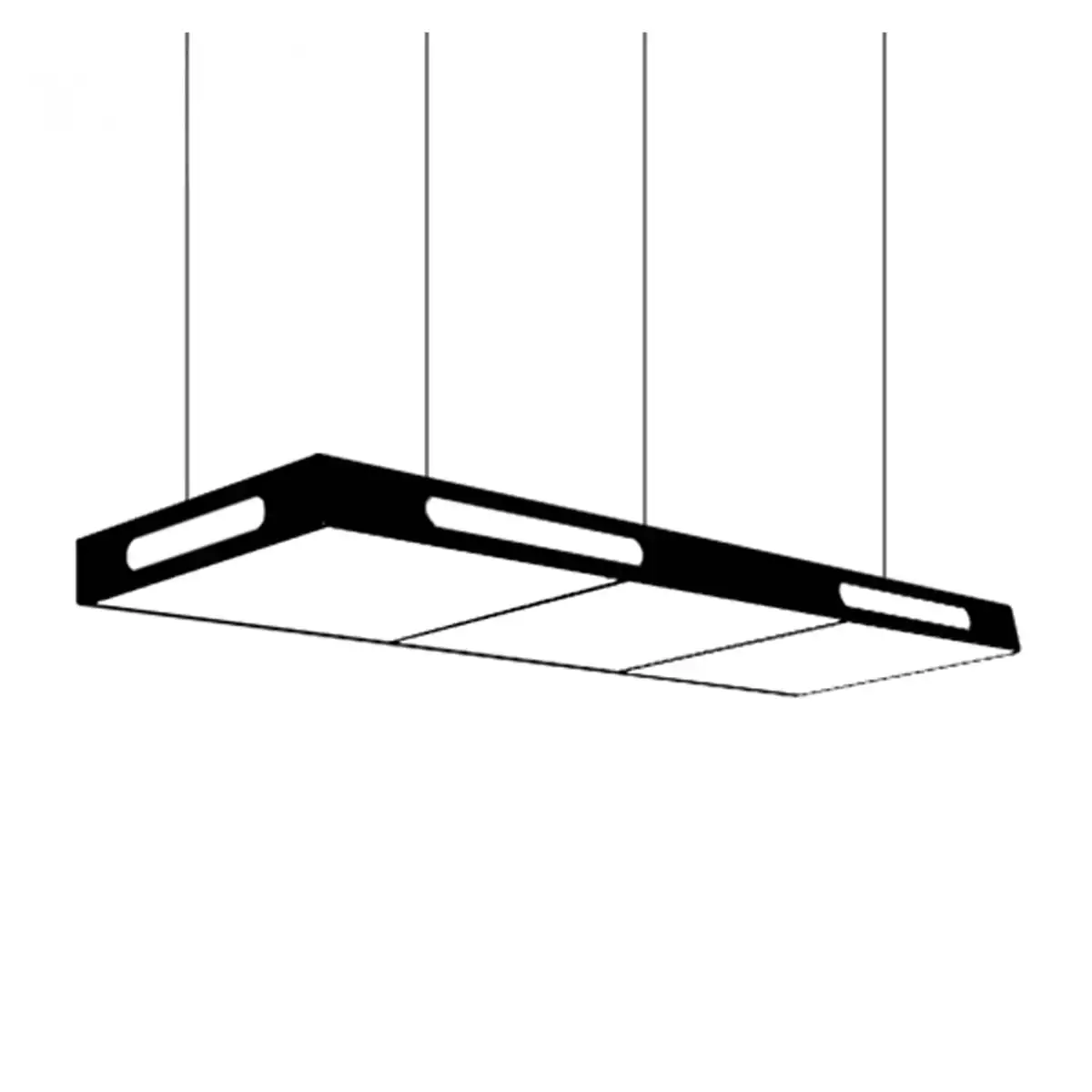 ĐÈN LED KHUNG 3 BÓNG | Bàn bida giá kho